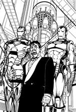 Kids-n-fun | 60 coloring pages of Iron Man