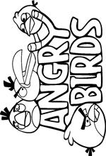 Kids-n-fun | 42 coloring pages of Angry Birds