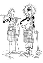 Kids-n-fun | 83 coloring pages of Brave