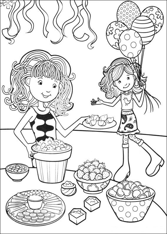 Kids-n-fun.com | 65 coloring pages of Groovy Girls