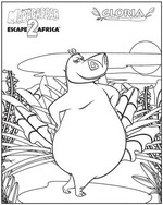 Kids-n-fun | 45 coloring pages of Madagascar 2 Escape 2 Africa