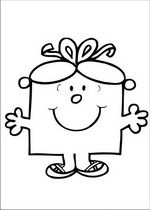 Kids-n-fun | 58 coloring pages of Mr Men and Litltle Miss