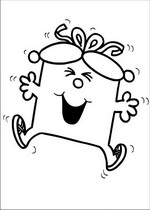 Kids-n-fun | 58 coloring pages of Mr Men and Litltle Miss