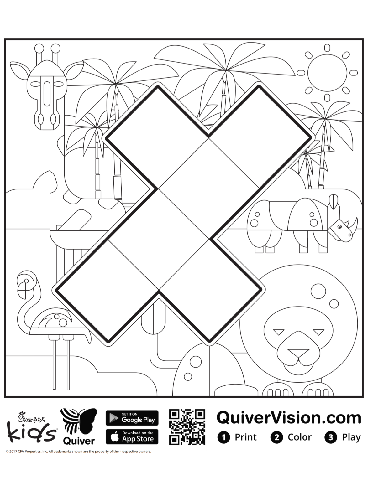 Kids-n-fun.com | Coloring page Quiver shapes 5 Kids-n-fun.com | Coloring page Quiver shapes 5