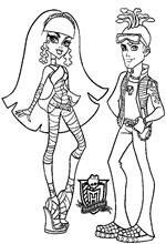 Kids-n-fun | 32 coloring pages of Monster High