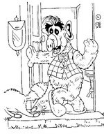 Kids-n-fun | 11 coloring pages of Alf