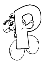 Diddl Diddle Alfabet Kleurplaten Lettere Kleurplaat Lettera Letras ...