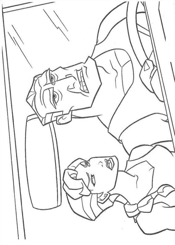 Kids-n-fun.com | Create personal coloring page of Atlantis, the sunken ...