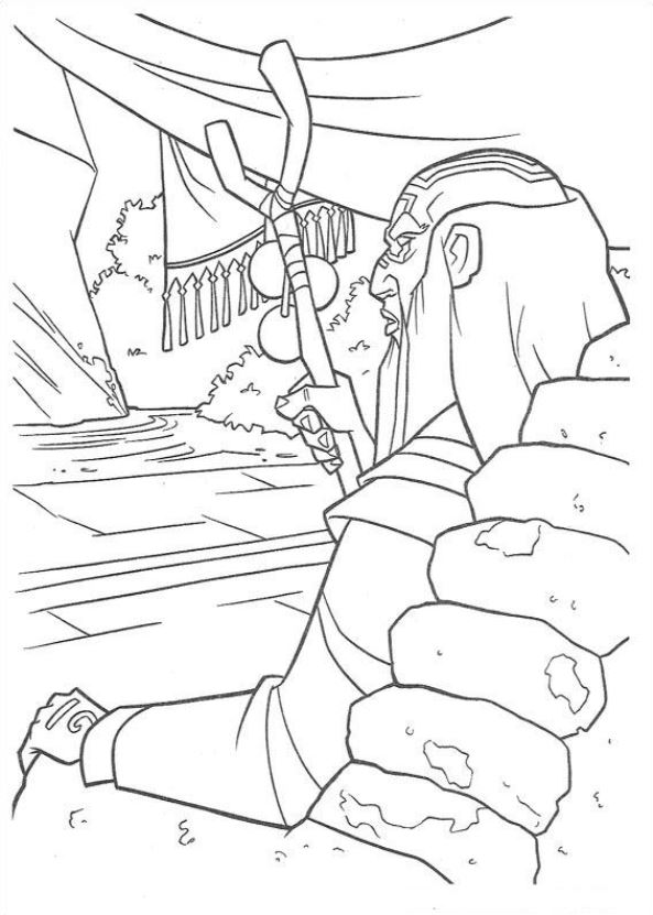 Kids-n-fun.com | Create personal coloring page of Atlantis, the sunken ...