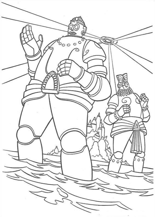 Kids-n-fun.com | Create personal coloring page of Atlantis, the sunken ...
