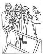 Kids-n-fun | 14 coloring pages of Beatles