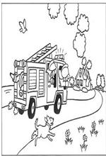 Kids-n-fun | 28 coloring pages of Fire brigade