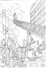 Kids-n-fun | 28 coloring pages of Fire brigade