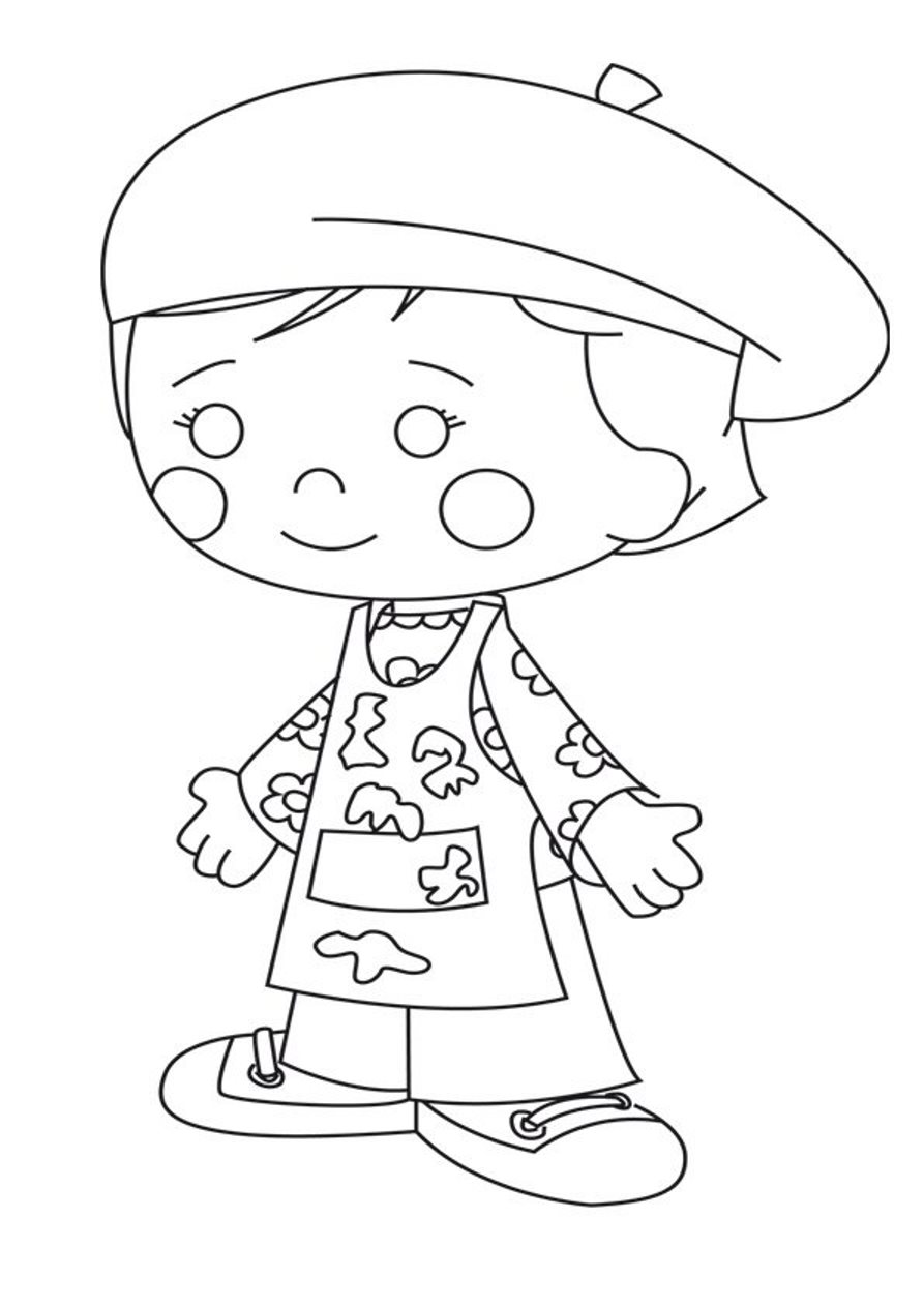 Kids-n-fun | 26 coloring pages of Chloes Closet