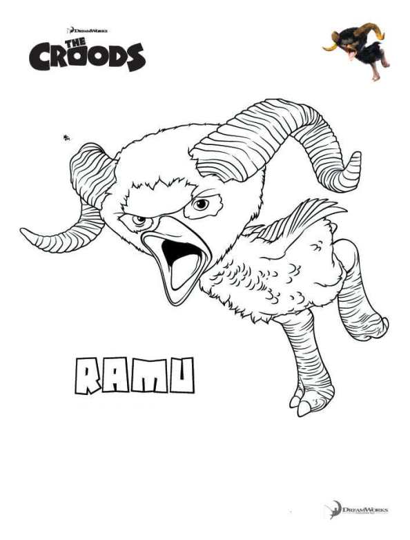 Kids-n-fun.com | 39 coloring pages of Croods
