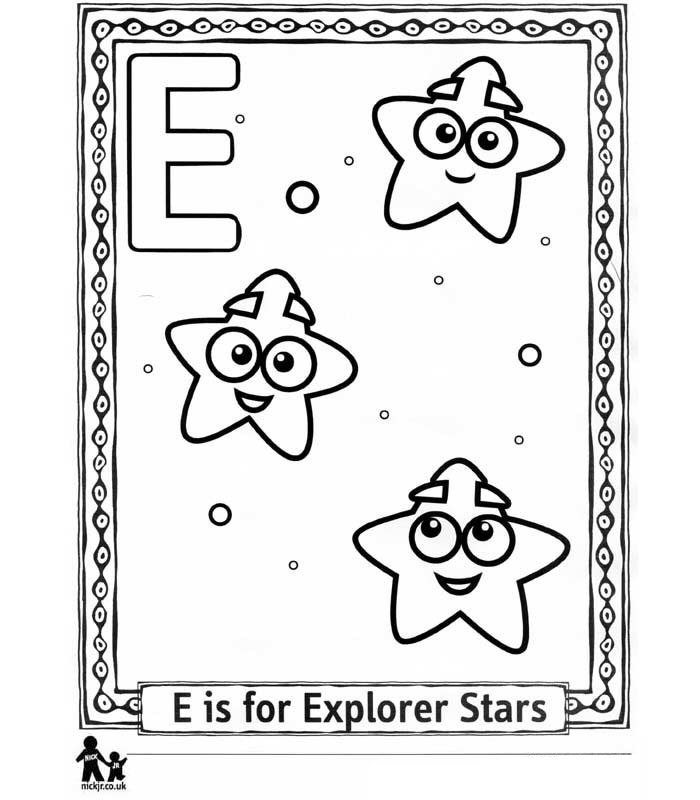 Kids-n-fun.com | 26 coloring pages of Doras Alphabet