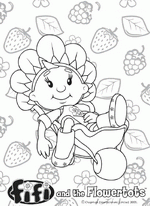 Kids-n-fun | 19 coloring pages of Fifi and the Flowertots