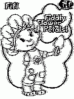 Kids-n-fun | 19 coloring pages of Fifi and the Flowertots