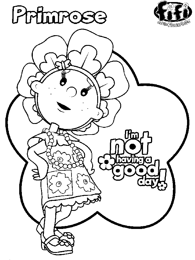 Kids-n-fun.com | 19 coloring pages of Fifi and the Flowertots