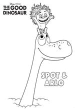 Kids-n-fun | 25 coloring pages of Good Dinosaur