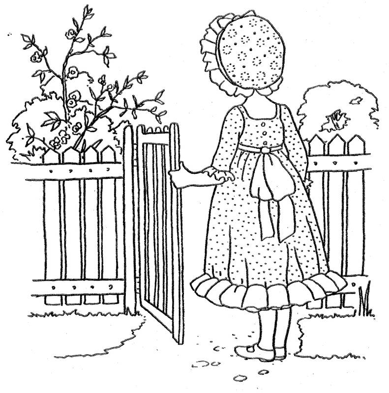 Kids-n-fun.com | 6 coloring pages of Holly Hobbie Original
