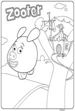 Kids-n-fun | 7 coloring pages of Jungle Junction