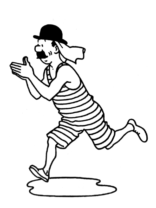 Kids-n-fun.com | 20 coloring pages of Tintin
