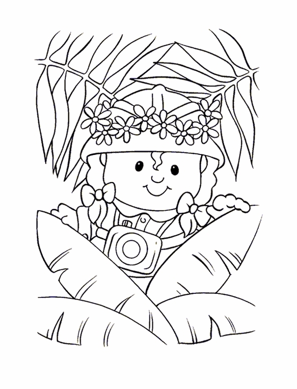 Kids-n-fun.com | 26 coloring pages of Little People