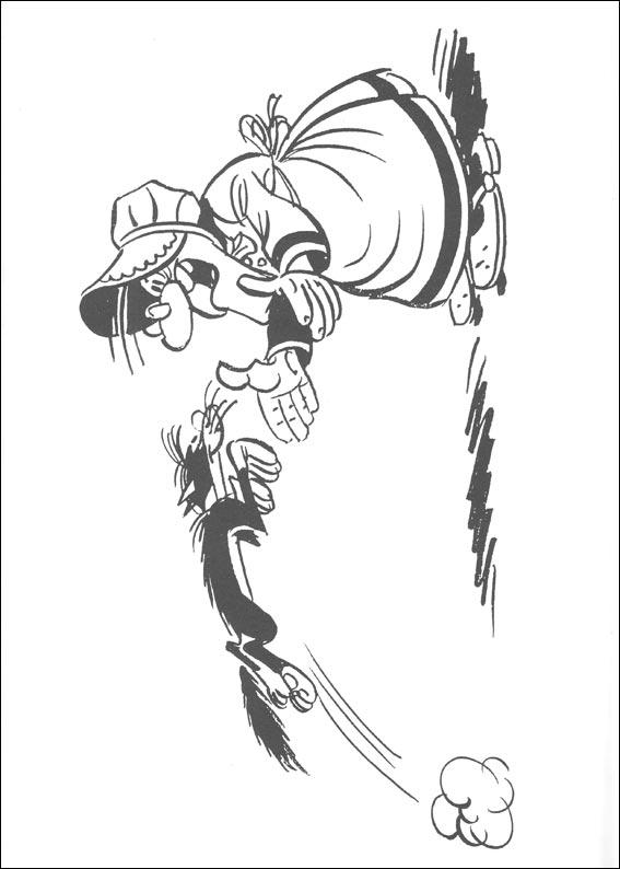 Kids-n-fun.com | Coloring page Lucky Luke Lucky Luke