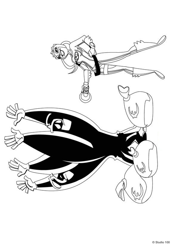 Kids-n-fun.com | Coloring page Mega Mindy Mega Mindy