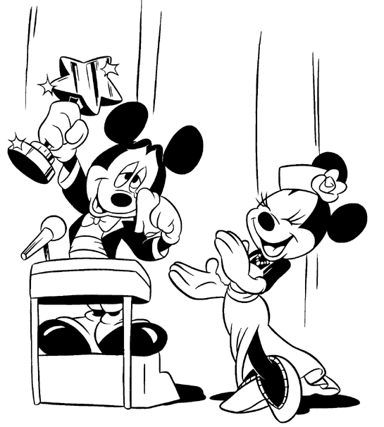 Kids-n-fun.com | Coloring page Mickey Mouse Mickey Mouse