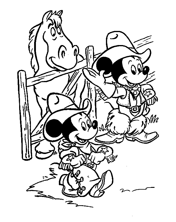 Kids-n-fun.com | Coloring page Mickey Mouse Mickey Mouse