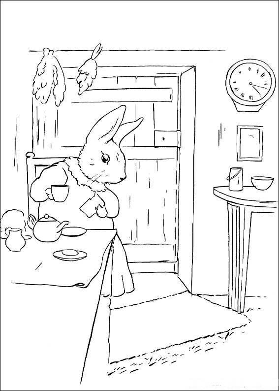 Kids-n-fun.com | 29 coloring pages of Peter Rabbit