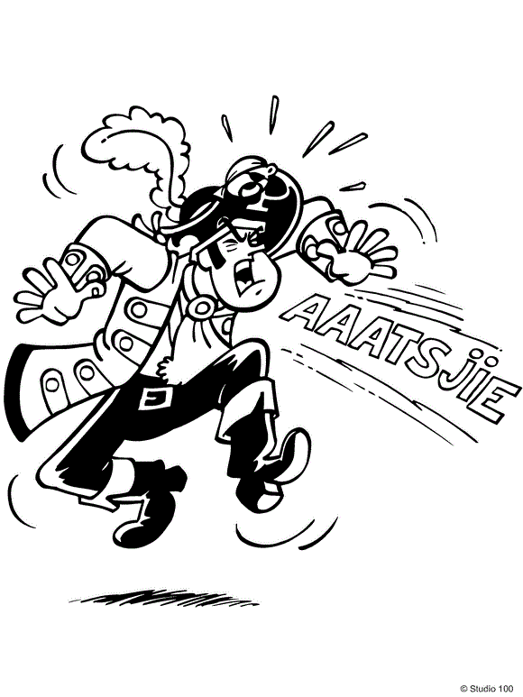Kids-n-fun.com | Coloring page Piet Pirate Piet Pirate