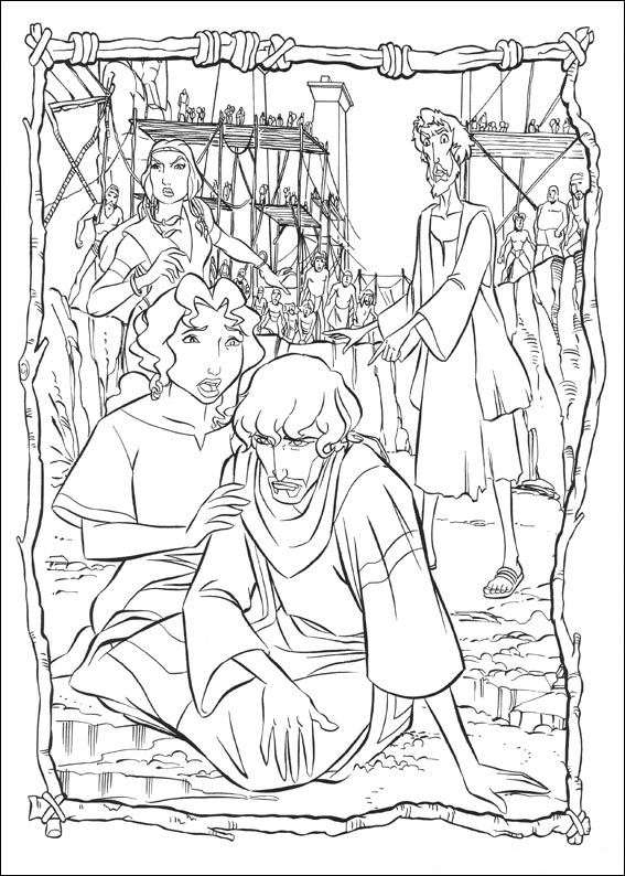 Kids-n-fun.com | 31 coloring pages of Prince of Egypt