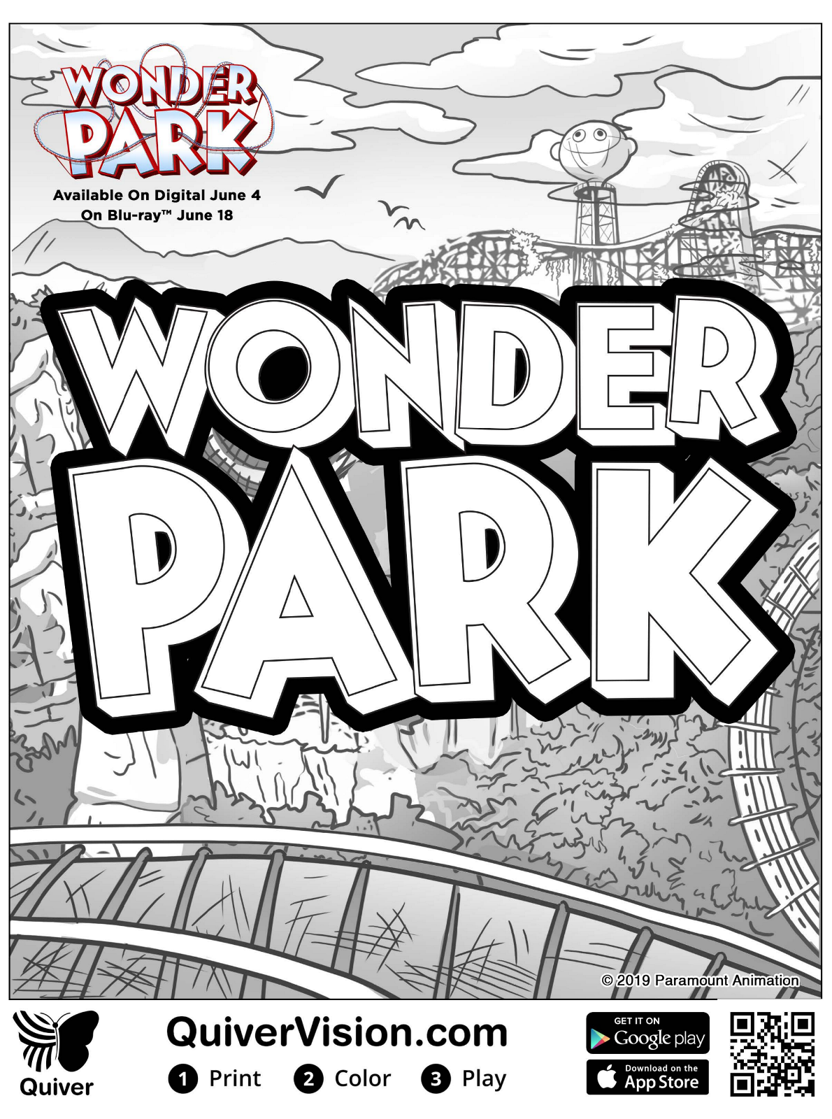 Kids-n-fun.com | Coloring page Quiver wonderpark Kids-n-fun.com | Coloring page Quiver wonderpark