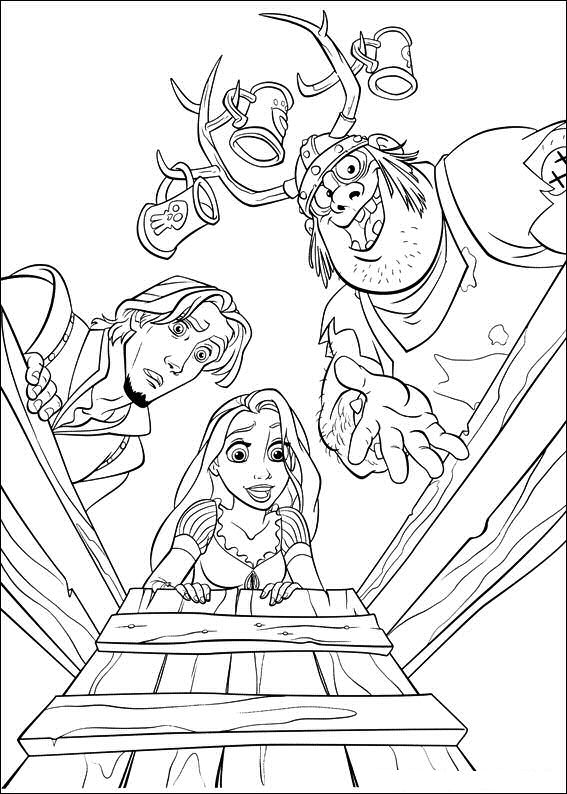 Kids-n-fun.com | 20 coloring pages of Tangled
