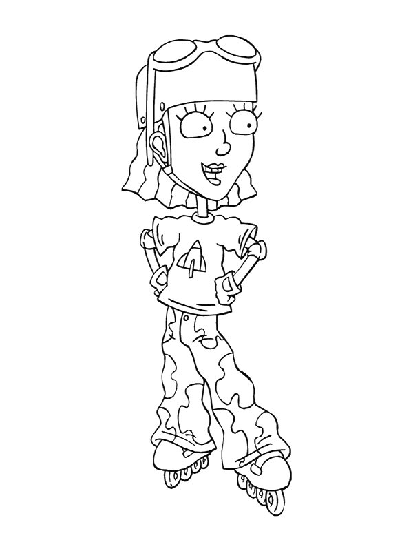 Kids-n-fun.com | Coloring page Rocket Power Rocket Power