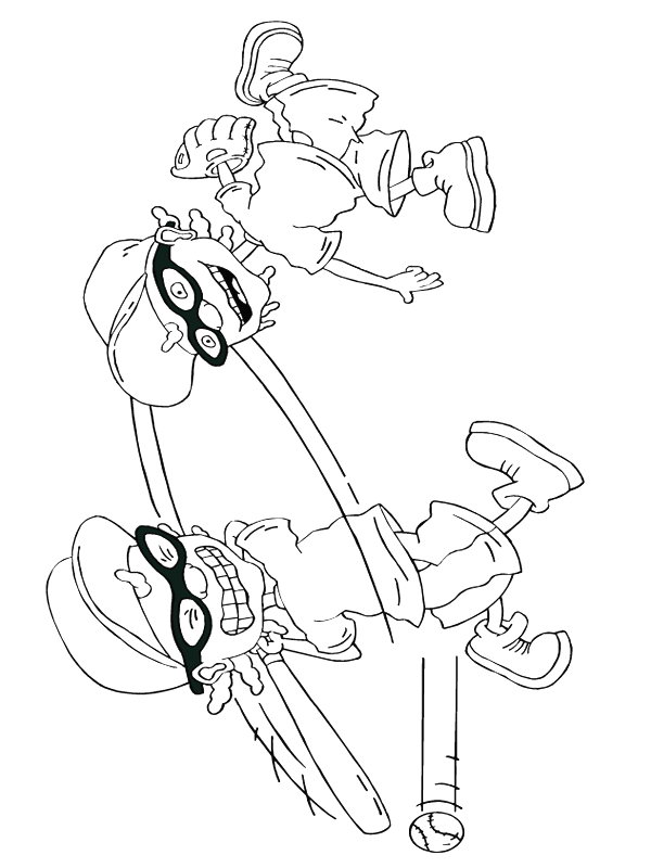 Kids-n-fun.com | Coloring page Rocket Power Rocket Power
