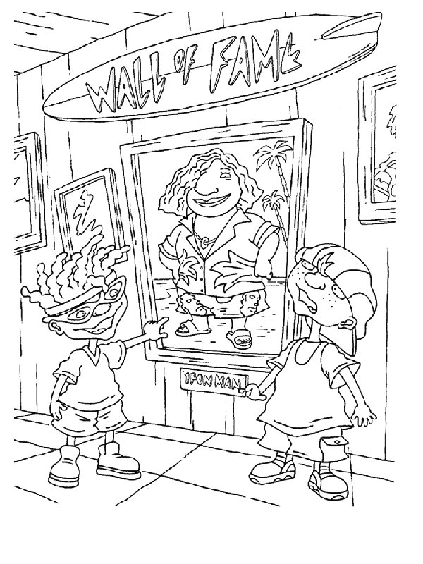 Kids-n-fun.com | Coloring page Rocket Power Rocket Power