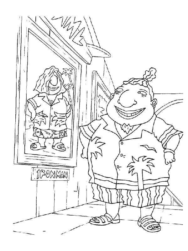 Kids-n-fun.com | Coloring page Rocket Power Rocket Power