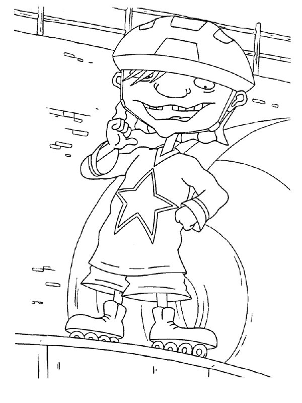 Kids-n-fun.com | Coloring page Rocket Power Rocket Power