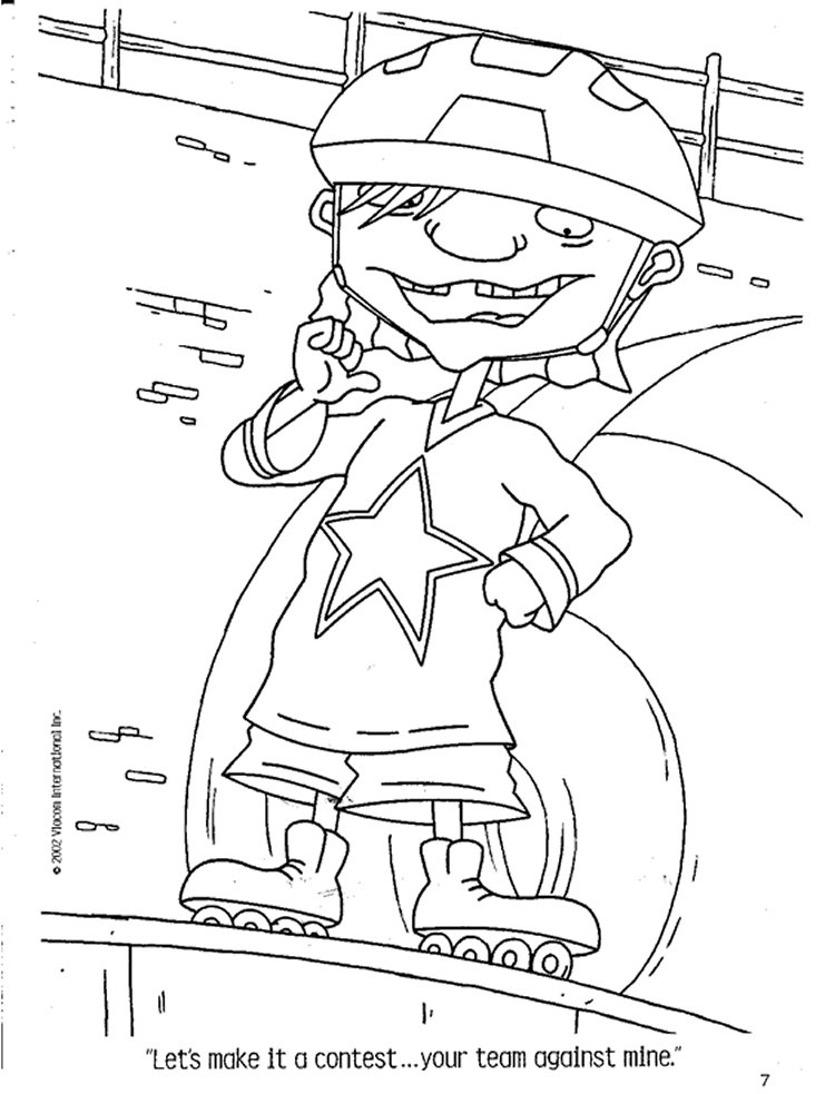 Kids-n-fun.com | Coloring page Rocket Power Rocket Power
