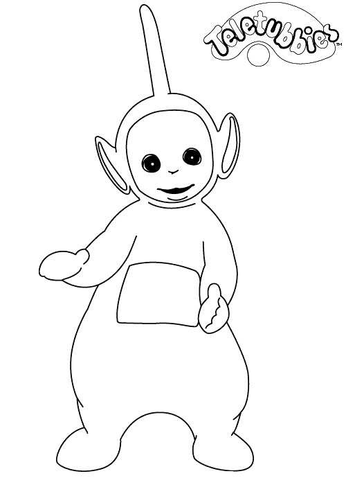 Kids-n-fun.com | 16 coloring pages of Teletubbies