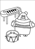 Kids-n-fun | 43 coloring pages of Timmy Time