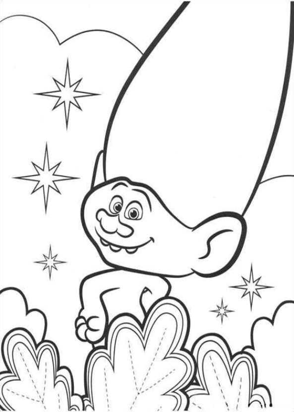 Kids-n-fun.com | 26 coloring pages of Trolls