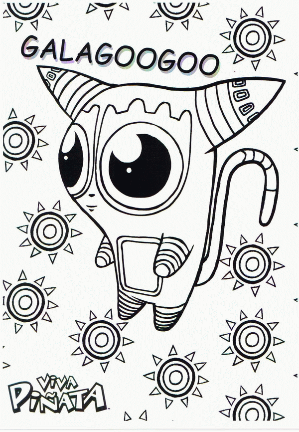 Kids-n-fun.com | 7 coloring pages of Viva Pinata