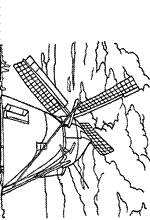 Kids-n-fun | 18 coloring pages of Windmills